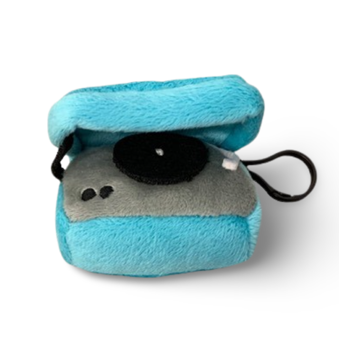 Record Player 3" Plush - Backpack Clip – MaterialJill